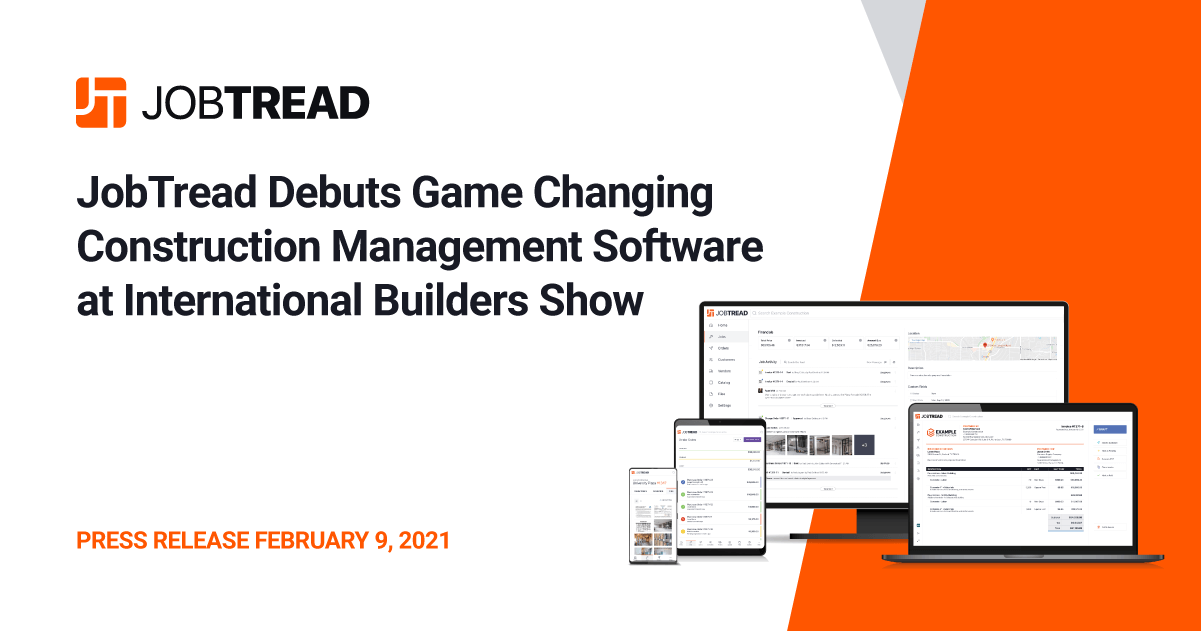 JobTread Debuts Game Changing Construction Management Software at ...