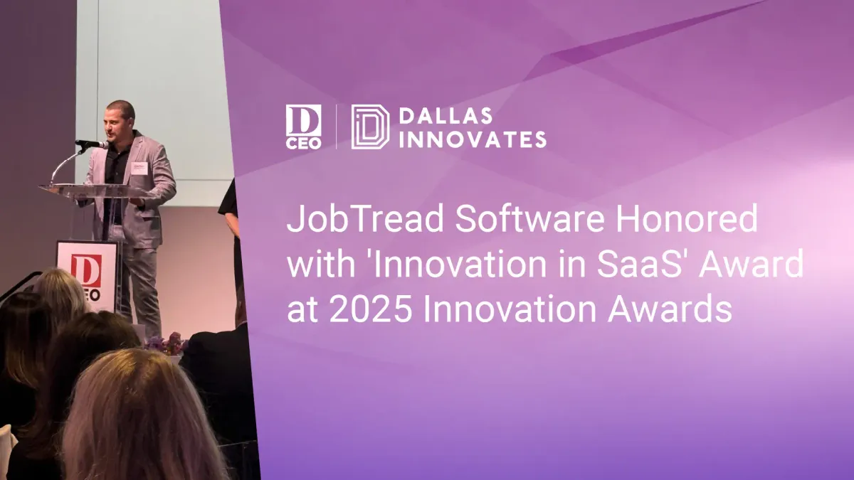 JobTread Software Honored with 'Innovation in SaaS' Award at 2025 ...