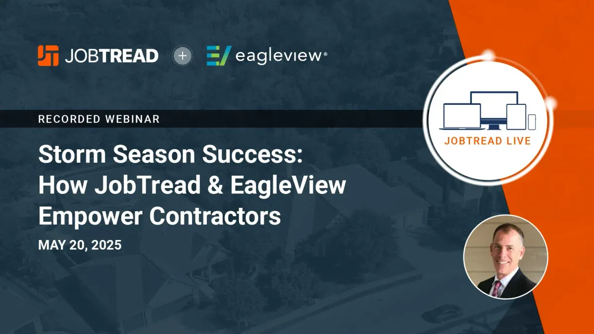 JobTread Partner Spotlight: Storm Season Success: How JobTread & EagleView Empower Contractors ...
